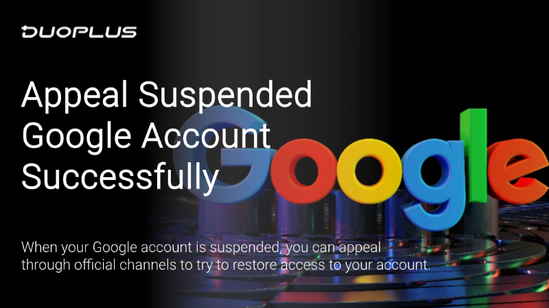 How to Successfully Appeal a Suspended Google Account? Internal Appeal ...